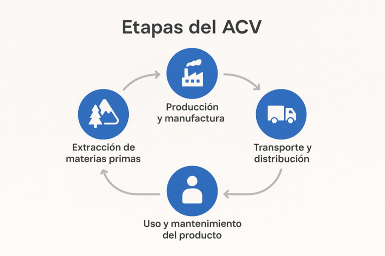 Análisis del ciclo de vida (ACV) y herramientas